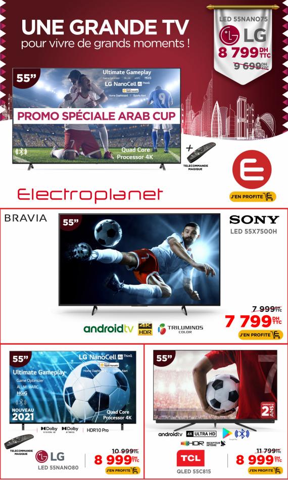 Catalogue Electroplanet Décembre 2021 Spécial Smart TV - Promotion au maroc