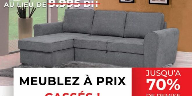 Catalogue Kitea Avril 2022 speciale meuble pas cher - Promotion au maroc
