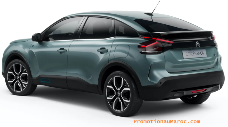 Citroën électrique e-C4 2022 Prix au Maroc - Promotion au maroc