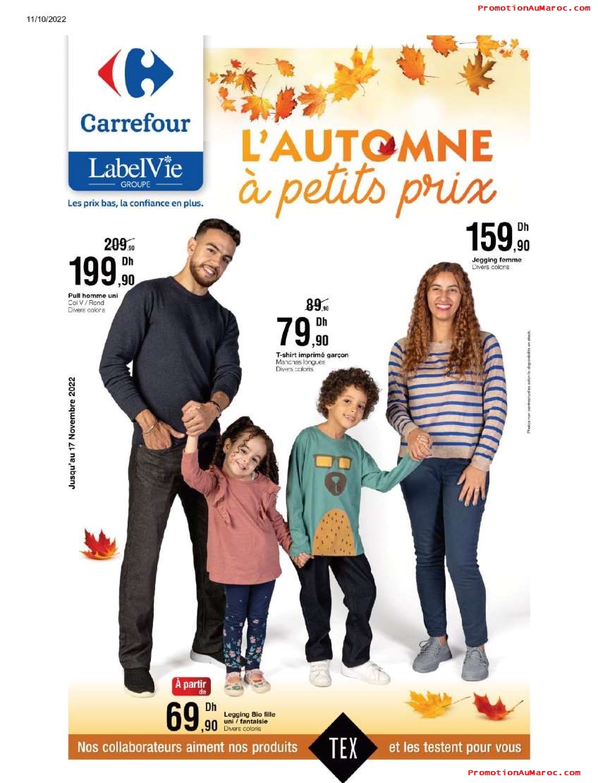 Catalogue Carrefour Maroc Novembre 2022 - Promotion au maroc