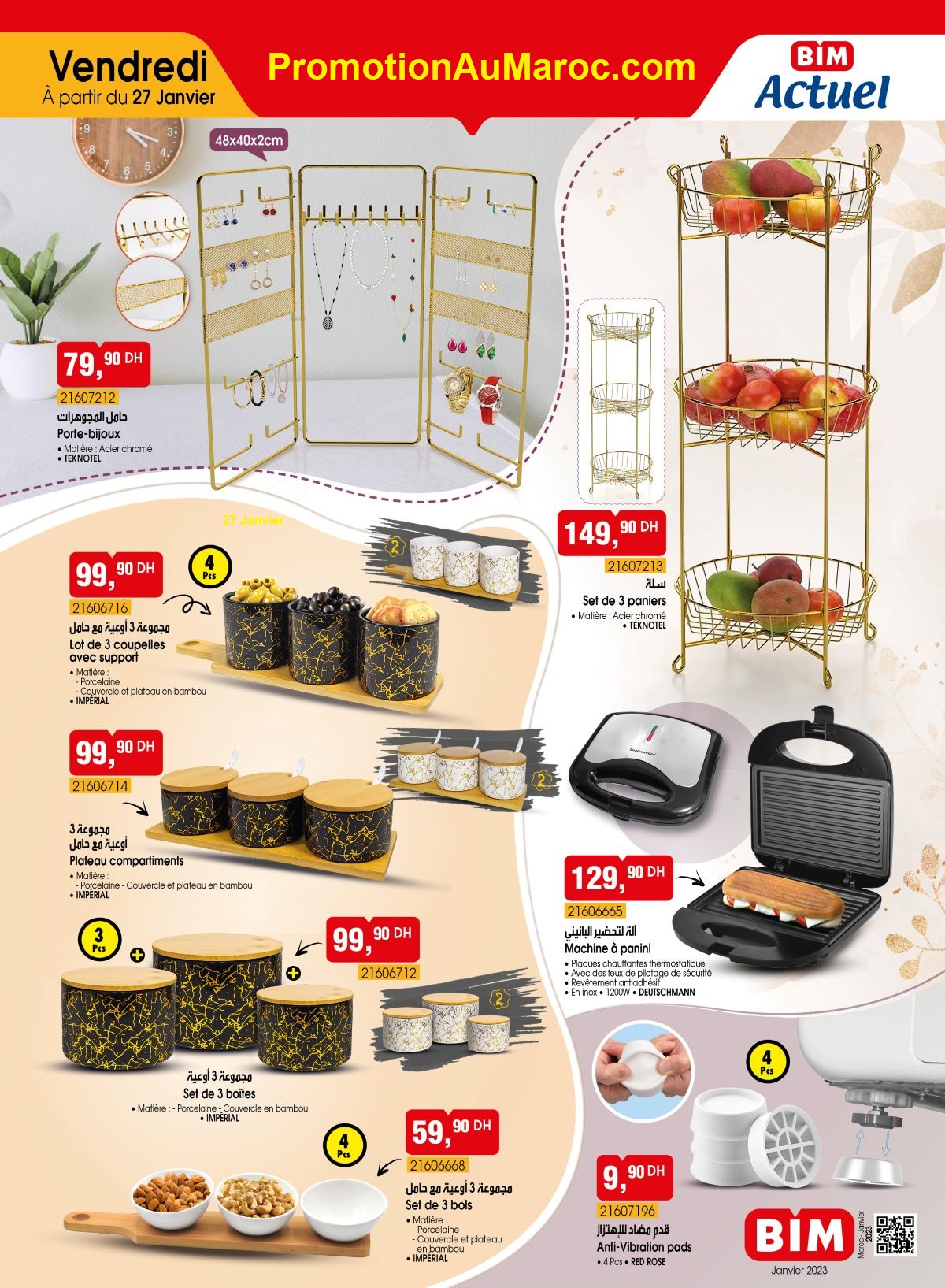 Catalogue Bim 27 Janvier 2023 Tapis roulant machine panini