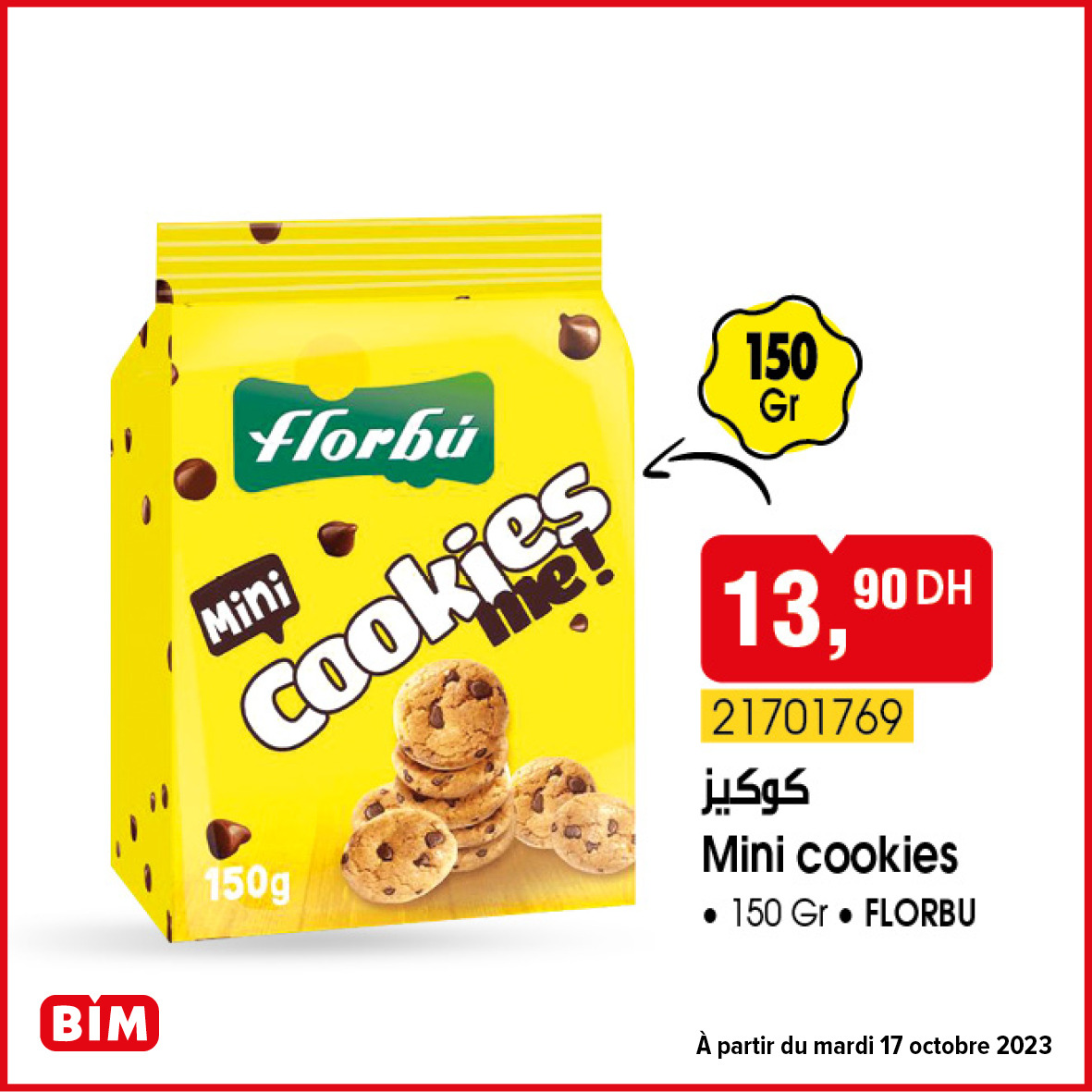 Catalogue Bim 17 Octobre 2023 produits alimentaire et Verres