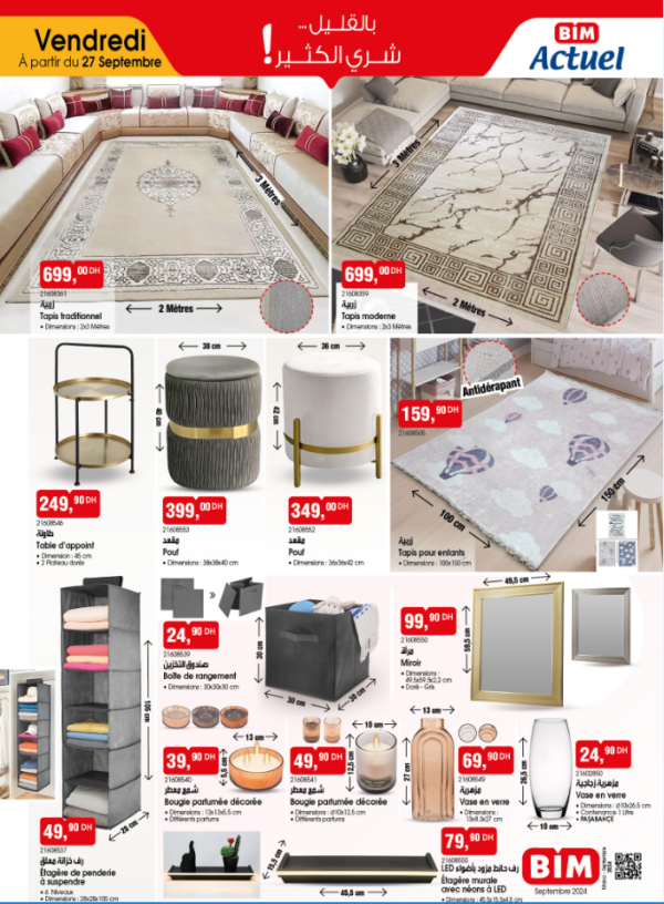 Catalogue Bim 27 Septembre 2024 Pack Cuisine Hotte aspirante