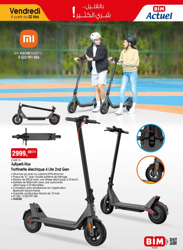 Catalogue Bim 2 Mai 2025 Trottinette électrique Xiaomi